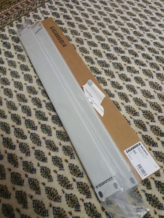Blindplatte Rack 19" 19Zoll 1HE Gigamedia GGM ARP01G 1U (Neu (gemäss ...