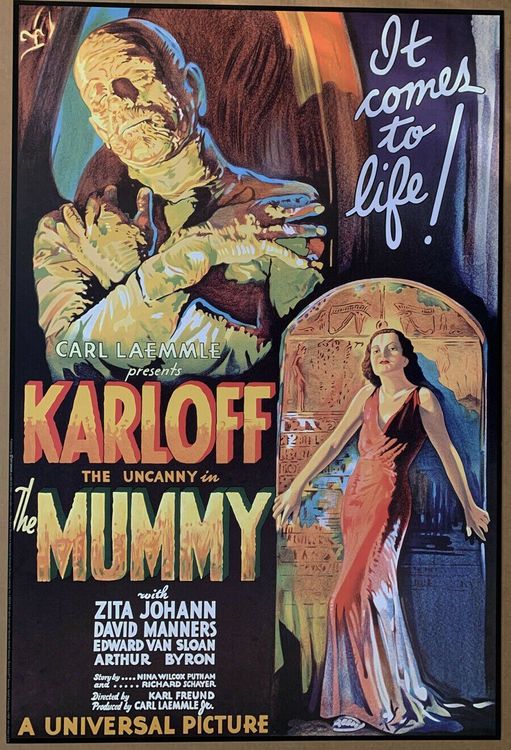 THE MUMMY Print Boris Karloff | Kaufen auf Ricardo