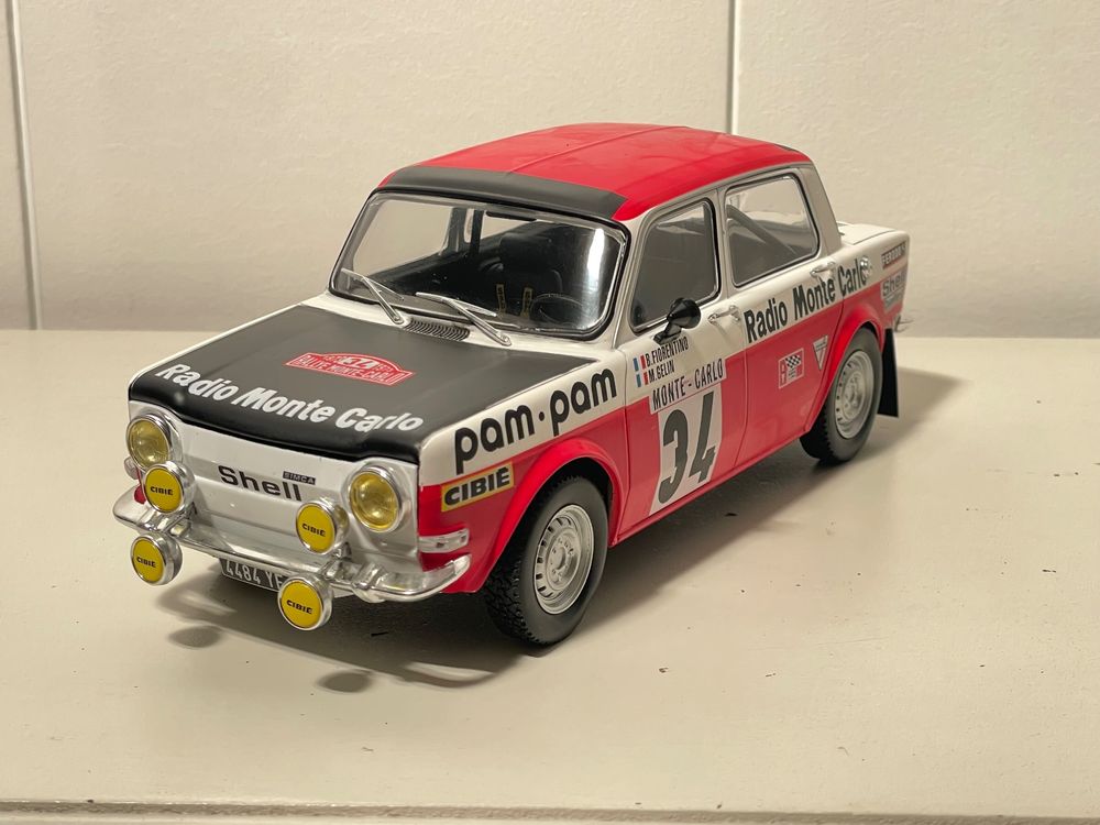 Simca Rally 2 1:18 (Neu und originalverpackt) in Mirchel für CHF 20 ...