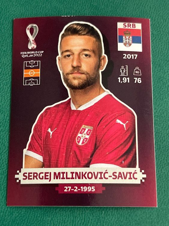 Panini WM22 SRB 14 (Gebraucht) in Glattbrugg für CHF 0.4 – mit ...