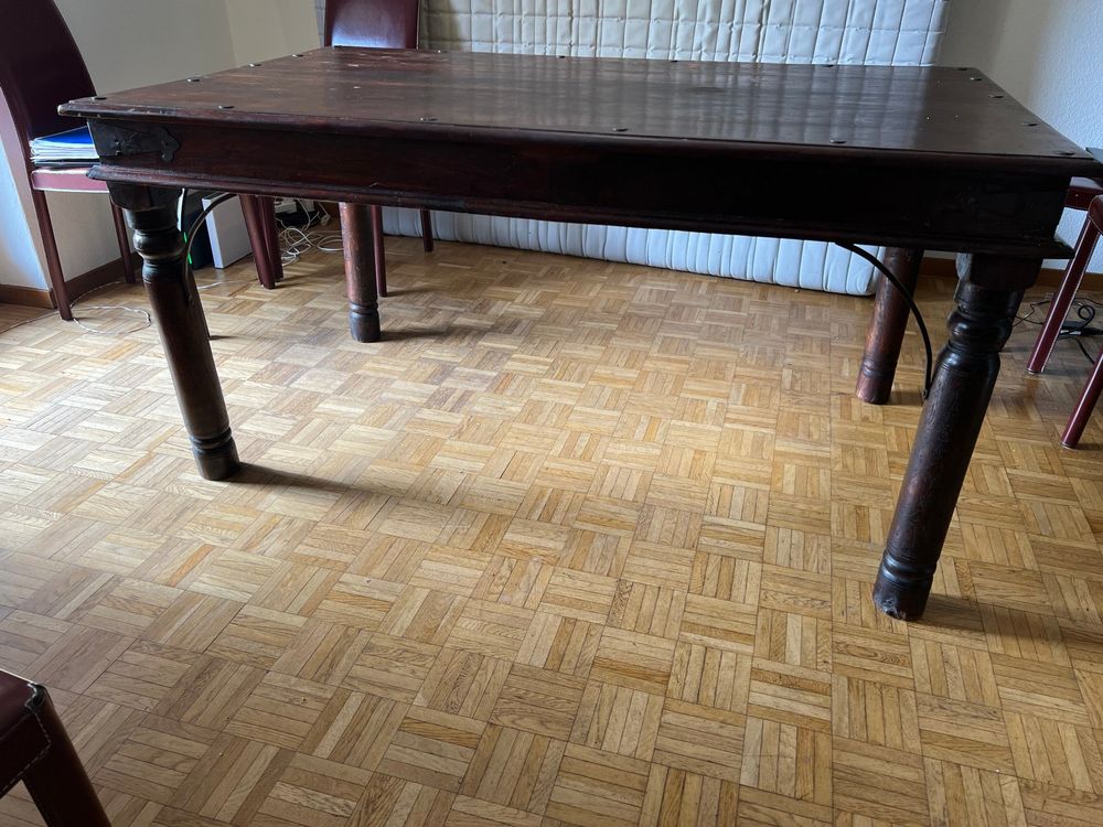 Beautiful old wooden table - Schöner alter Holztisch | Kaufen auf Ricardo