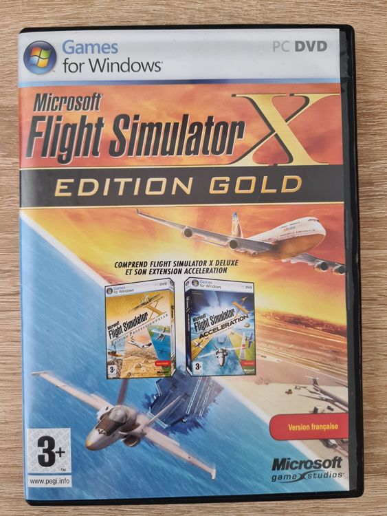FSX Flight Simulator X - Gold Edition (French Cover) - PC | Kaufen auf ...