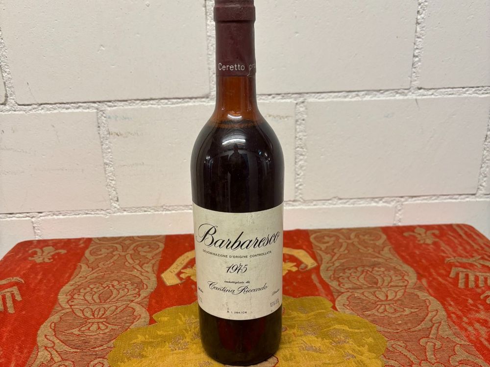 💚💚1975 Barbaresco Cantina Riccardo 💚CH-NACHLASS (Neu (gemäss ...