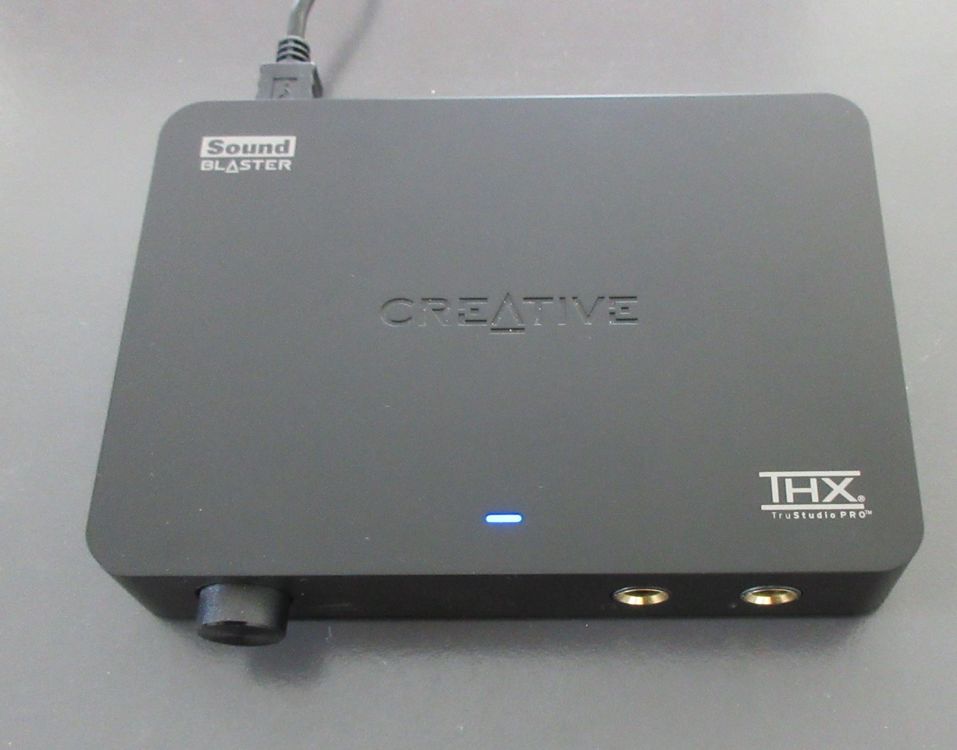 Creative Sound Blaster X-Fi HD - USB Audiokarte mit THX (Gebraucht) in ...