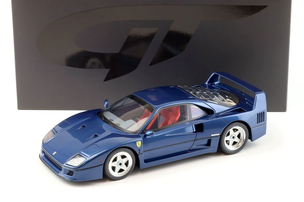 Ferrari F40 blue metallic 1987 GT-Spirit 1:18 NEU ltd. (Neu und ...