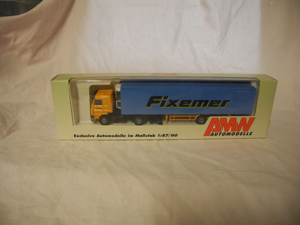 AWM SCANIA AUFLIEGER FIXEMER 1:87 MIB (Neu und originalverpackt) in ...