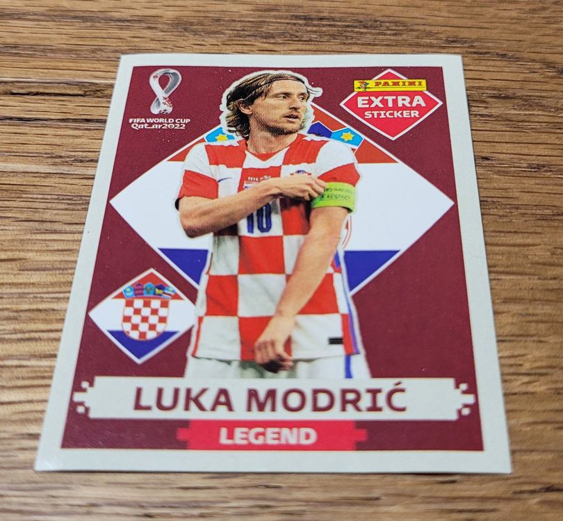Panini Extra Sticker Legend LUKA MODRIC WM Qatar 2022 | Kaufen auf Ricardo