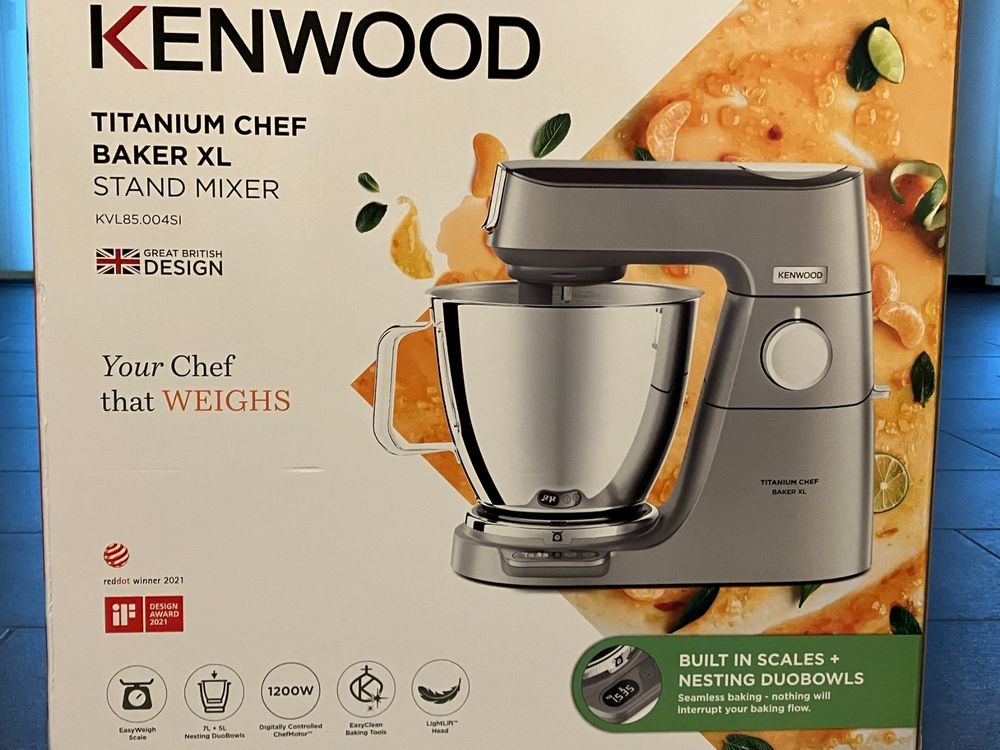 Titanium Chef Baker XL Silber (OVP) | Kaufen auf Ricardo