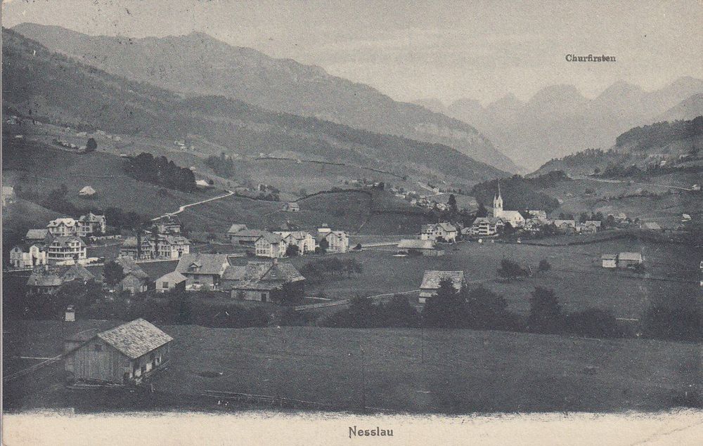 Nesslau SG um 1921 (Gebraucht) in Niedergesteln für CHF 5.3 – mit Lieferung auf Ricardo kaufen