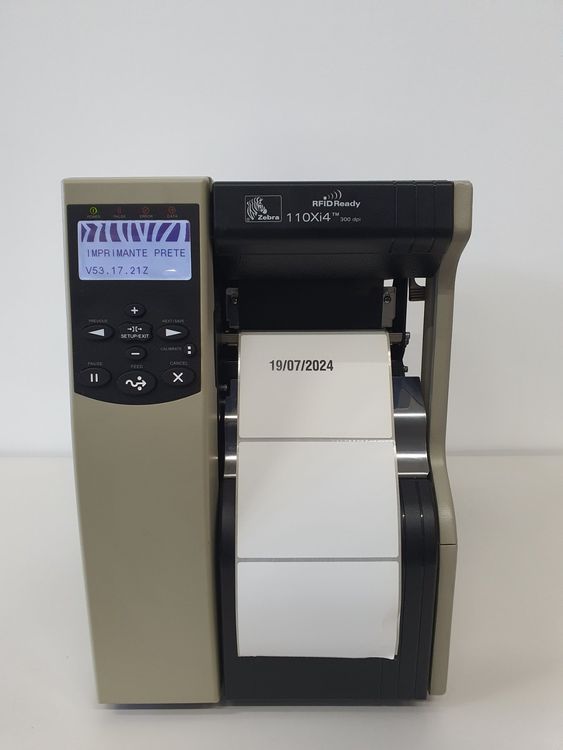 Zebra 110xi4 112-8e1-00000 Thermal Barcode Label Printer USB | Kaufen ...