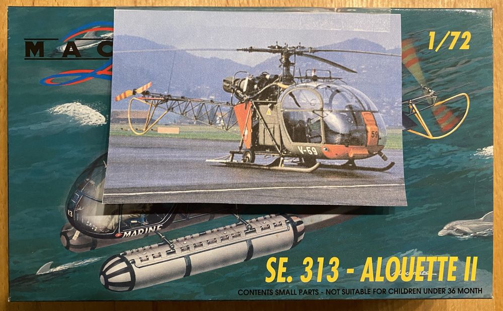 Rarität - Heli - Alouette II - auch CH-Version baubar (Neu (gemäss ...