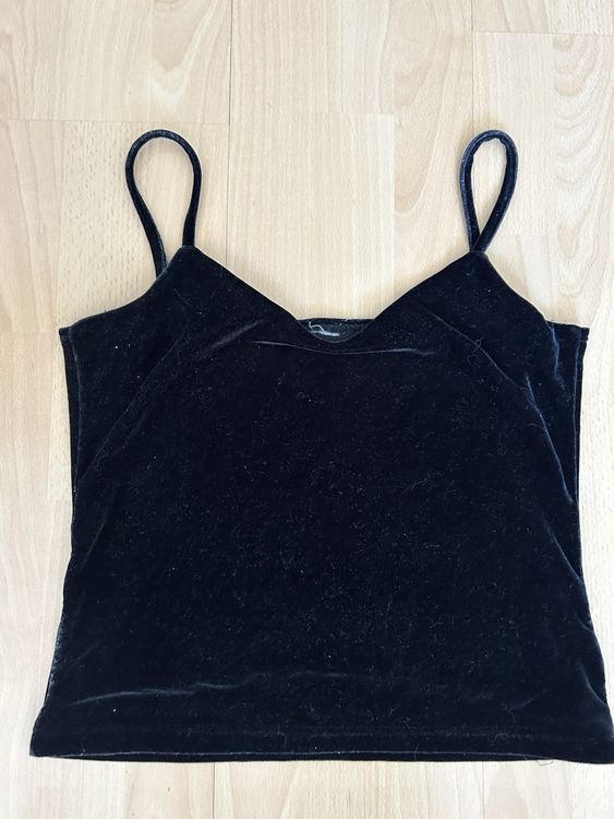 Schwarzes Samt Top (Gebraucht) in Winterthur für CHF 5 – mit Lieferung ...