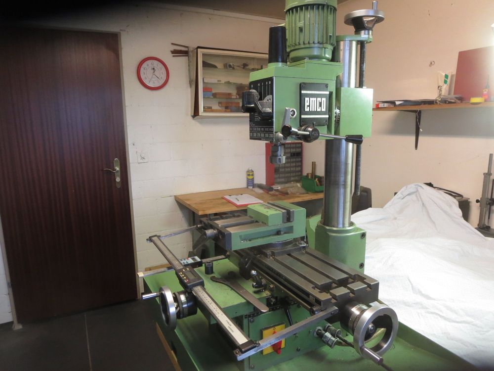 EMCO FB2 Bohr - Fräsmaschine (Gebraucht) in für CHF 3040 – nur Abholung ...