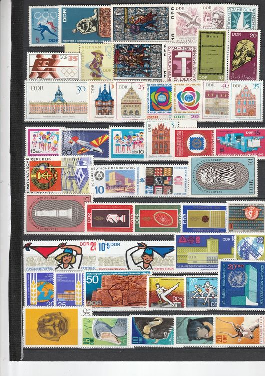 6/LOT DDR AB 1968 ** (Neu und originalverpackt) in Hirschthal für CHF 2 – mit Lieferung auf ...