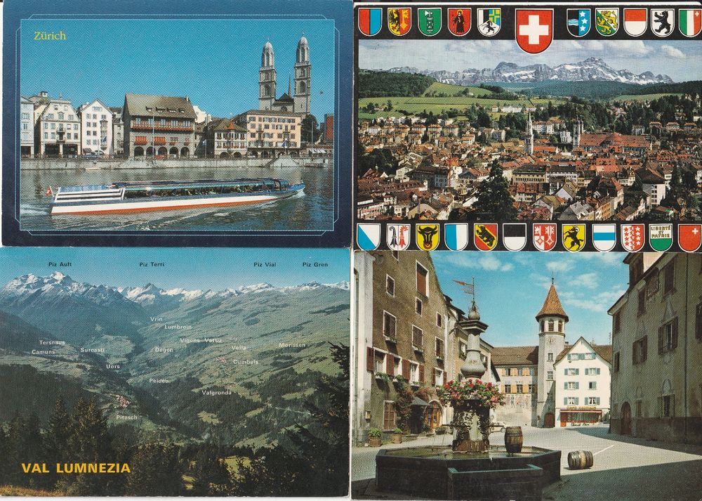 20 Diverse Karten Schweiz (Gebraucht) in Lumbrein für CHF 3 – mit Lieferung auf Ricardo kaufen