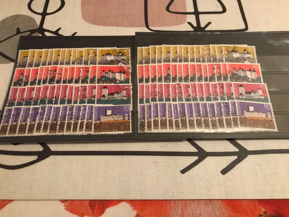 28 x Pro Patria Serie 1976 (800-84) | Kaufen auf Ricardo