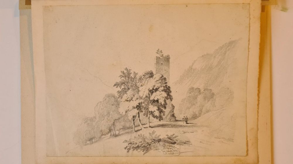 Charles Louis Guigon sign. Zeichnung (Gebraucht) in Emmenbrücke für CHF ...