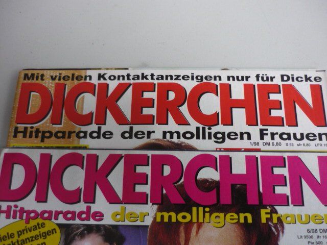 Erotik Magazine Dickerchen Hitparade der molligen Frauen (Gebraucht) in ...