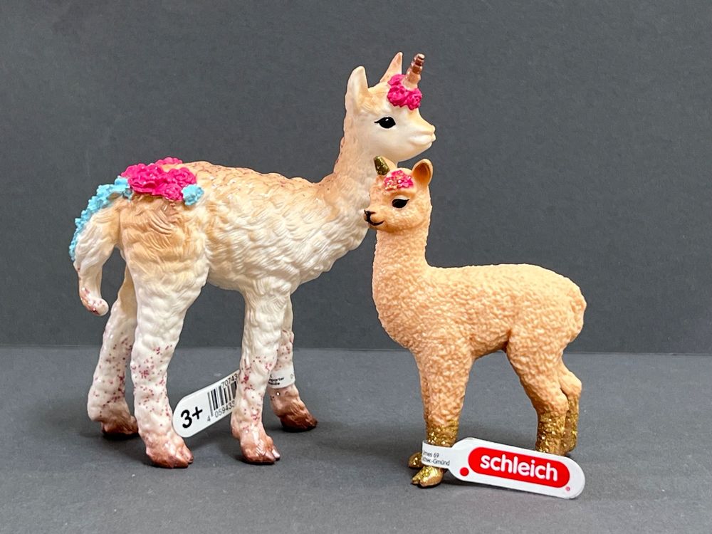 Schleich 70743 Lama Einhorn mit Baby (Neu (gemäss Beschreibung)) in ...