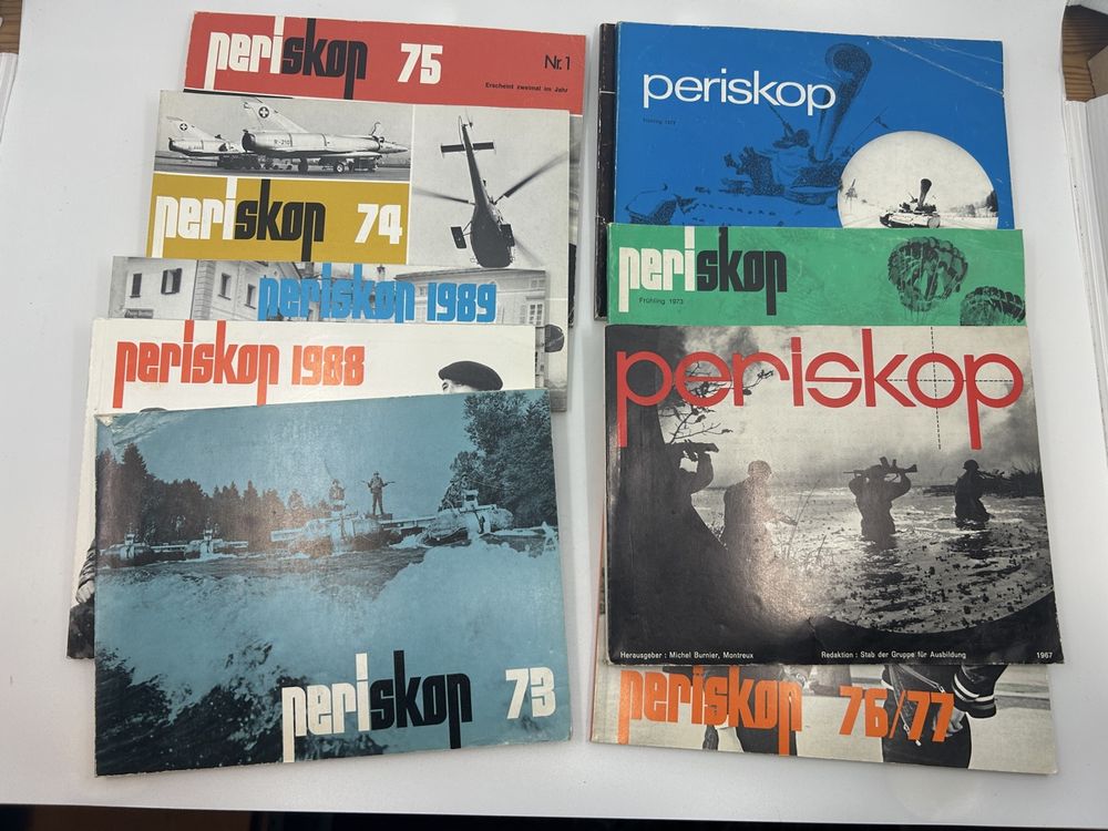 Schweizer Armee verschiedene Hefte Periscop (Gebraucht) in Berikon für ...