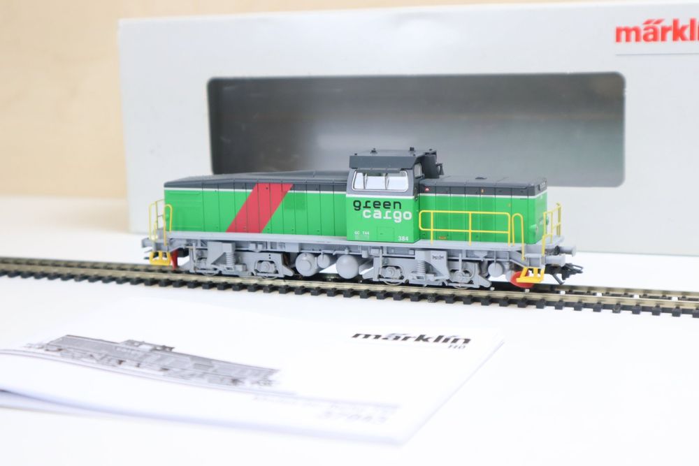 Märklin Green Cargo Rangierlok 37943 - MFX + Sound - Selten (Gebraucht ...