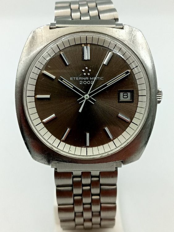 Eternamatic 2002 • Vintage Automatik Herrenuhr (Gebraucht) in Grenchen ...