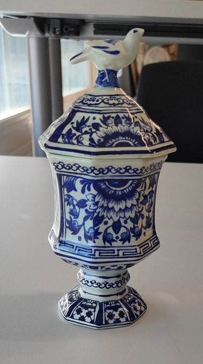Keramik Vase mit Deckel von Boch (Gebraucht) in Basel für CHF 11 – mit ...