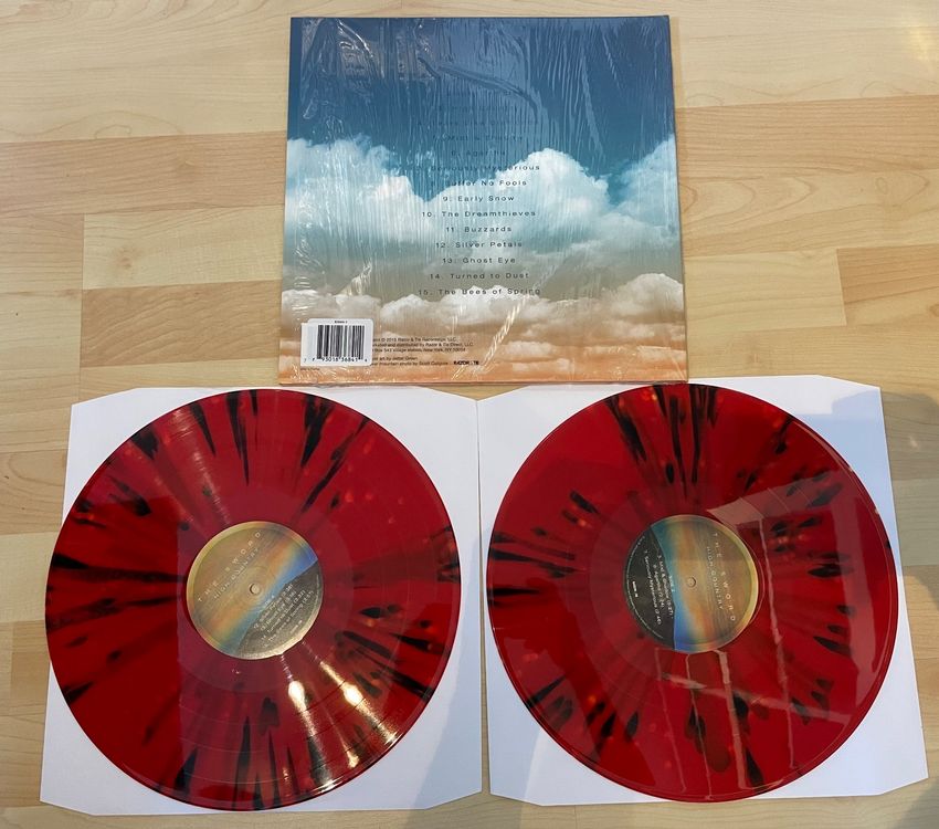 The Sword High Country Red Yellow Black Splatter Vinyl 300 (Neu (gemäss ...