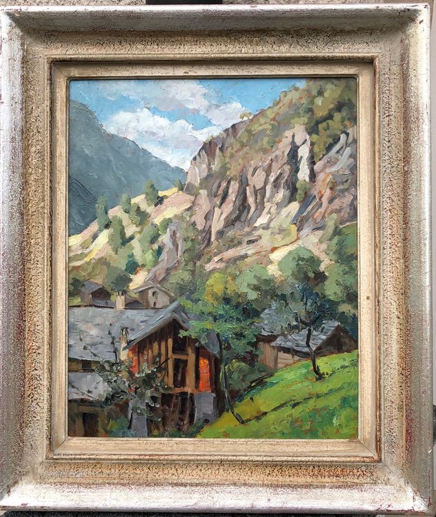 Theodor Pfister Orig. Gemälde | Kaufen auf Ricardo