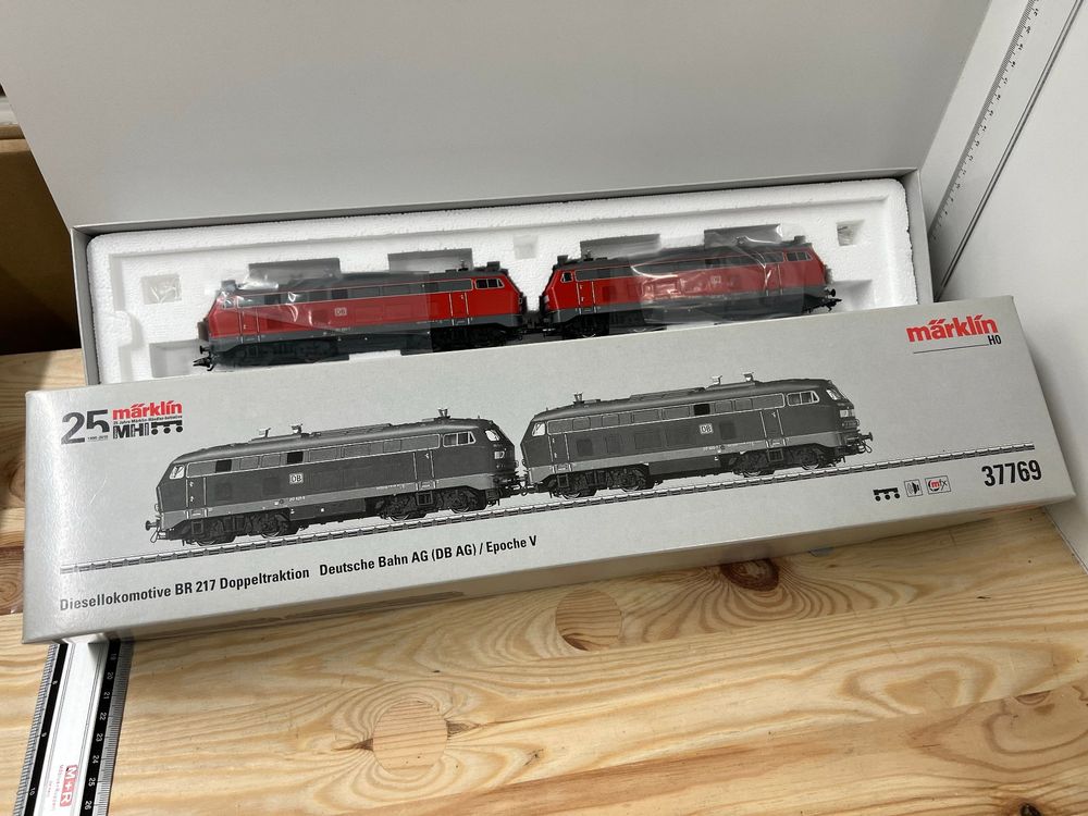BR 217 DB AG | Spur H0 - Märklin 37769 Diesellokomotive (Neu und ...
