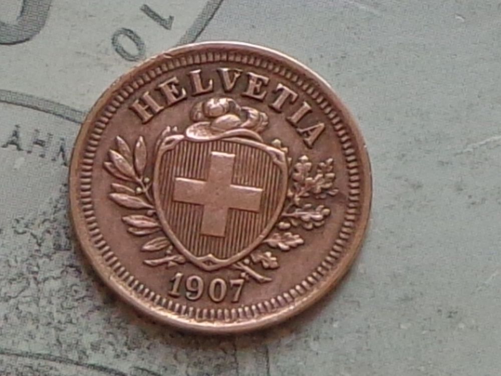 1 ct 1907 B (Gebraucht) in Pully für CHF 9 – mit Lieferung auf Ricardo kaufen