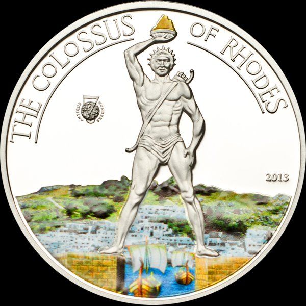 Silbermünze Koloss von Rhodos 20 gramm CIT Palau 2013 | Kaufen auf Ricardo