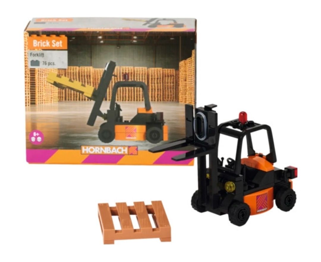 Hornbach Gabelstapler Modell - Perfekt für kleine Bauarbeite (Neu und ...