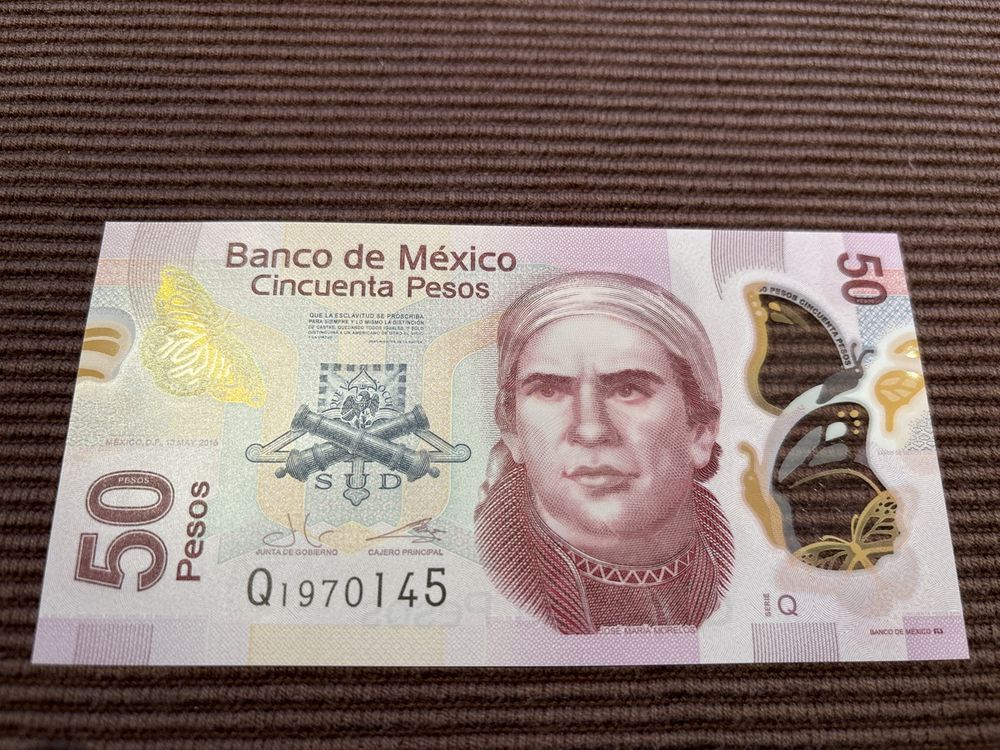 Mexiko 50 Pesos Banknote 2015 unc | Kaufen auf Ricardo