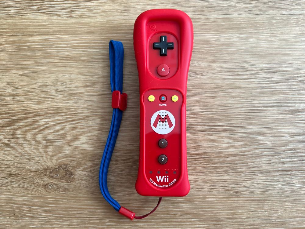 Original Wii Remote Motion Plus Mario für Nintendo Wii *TOP* | Kaufen ...
