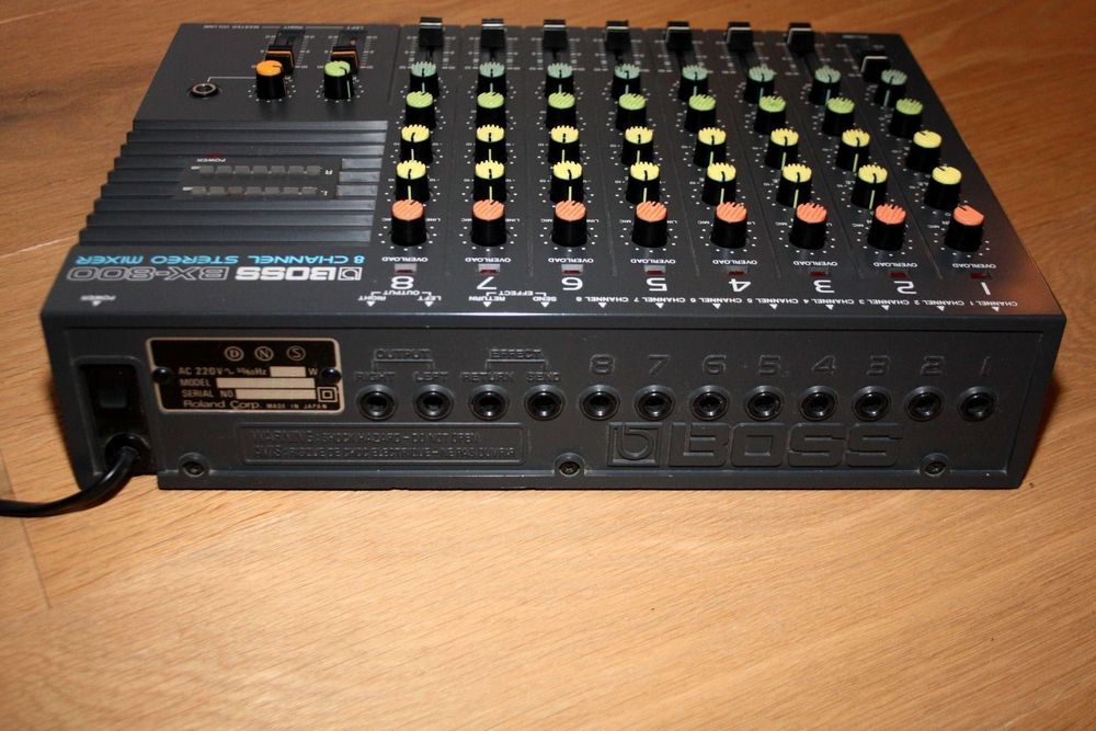 Vintage Boss BX-800 8-Kanal Stereo Mixer (Gebraucht) in Wahlendorf für ...