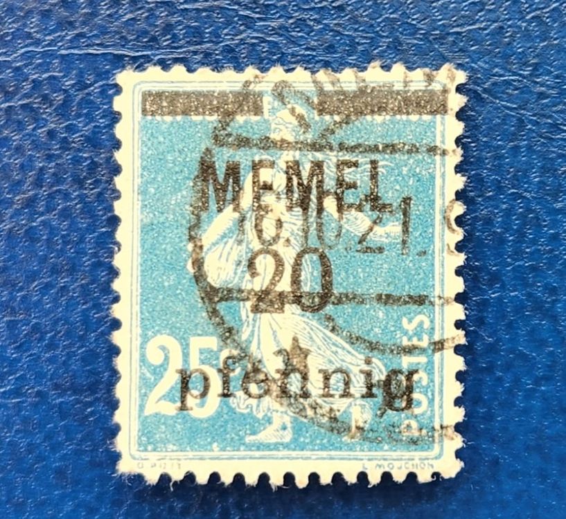Deutsches Reich Memel-Mi 20 (Gebraucht) in Hittnau für CHF 1 – mit Lieferung auf Ricardo kaufen