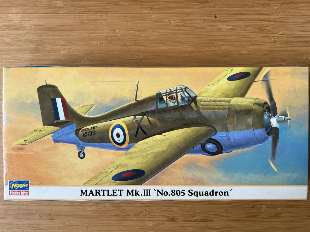 Hasegawa 1/72: Martlet Mk. III 'No 805 Squadron' | Kaufen auf Ricardo