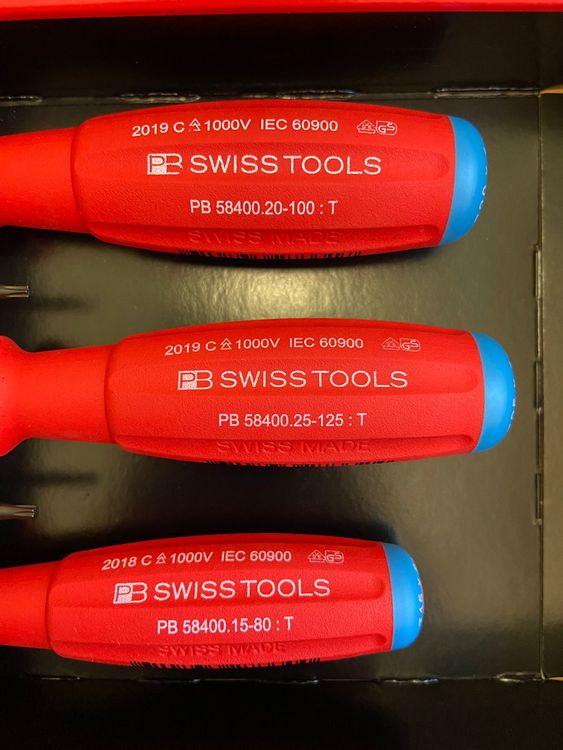 PB Swiss Tools VDe Schraubendreher Torx 5 tlg. (Neu (gemäss Beschreibung)) in Heerbrugg für CHF ...