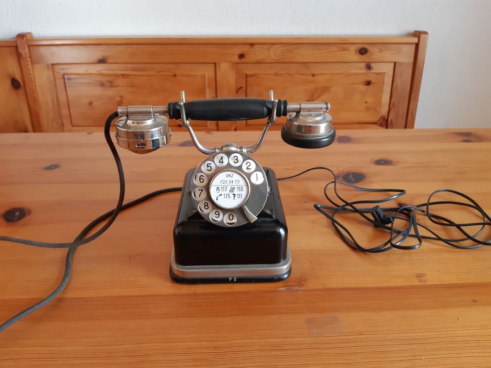 Wählscheiben Telefon, Retro Telefon, Vintage Telefon | Kaufen auf Ricardo