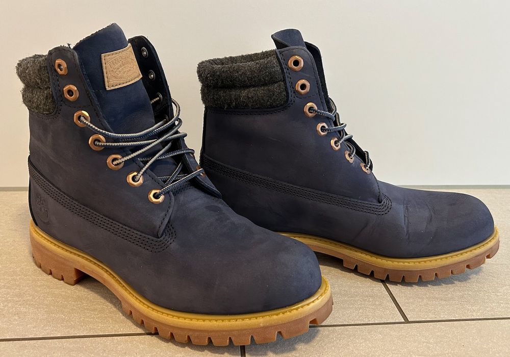 Timberland Stiefel navy Herren Grösse 43 (Gebraucht) in Thalheim für ...
