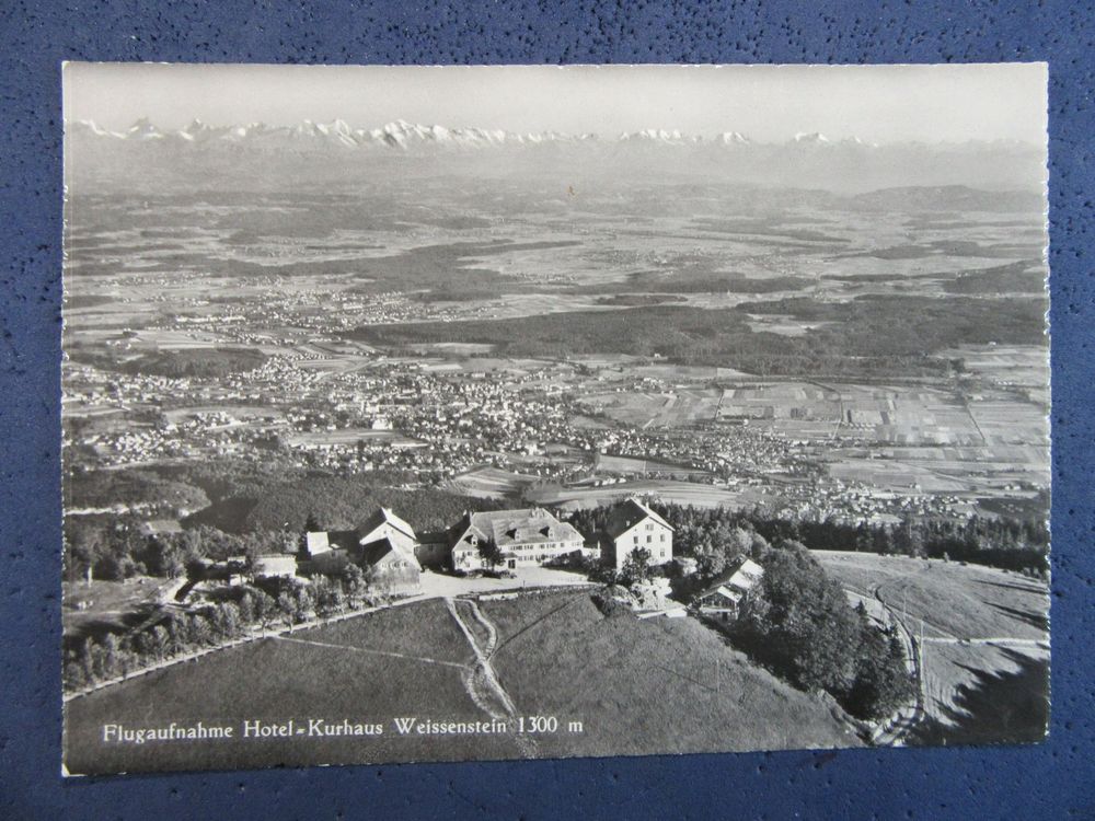 AK SOL HOTEL KURHAUS WEISSENSTEIN FLUGBILD KOPP 1970 ALPEN | Kaufen auf ...