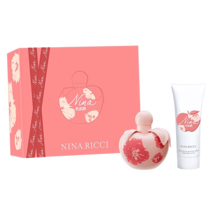Nina Ricci Nina Fleur Geschenkset EdT 80 ml Lotion 75 ml NEU (Neu und ...