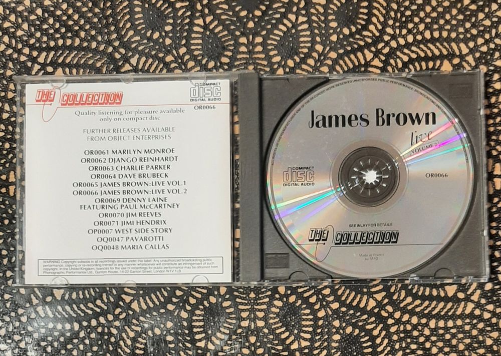 James Brown - Live Volume 2, USA Funk Soul CD Album 1987 (Gebraucht) in ...