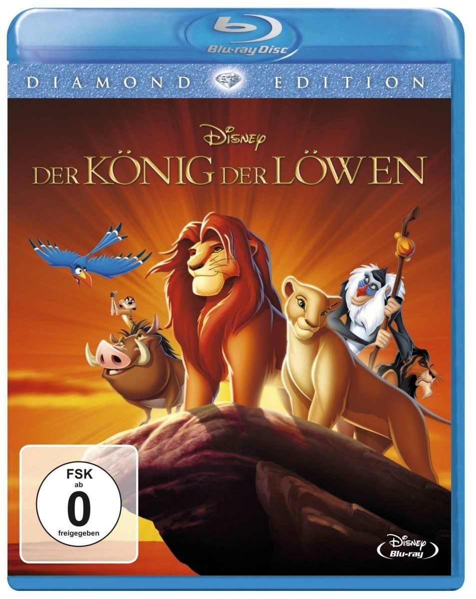Der König Der Löwen/The Lion King (1994) Walt Disney/Blu-ray (Gebraucht ...
