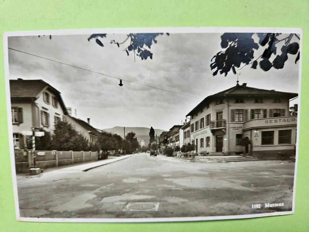 Postkarte Muttenz Restaurant Warteck | Kaufen auf Ricardo