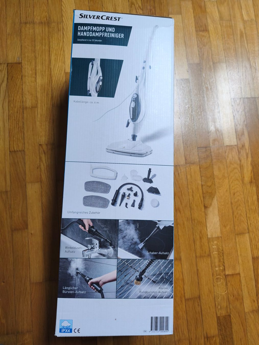 Silvercrest Dampfmop und Handdampfreiniger NEU!! (Neu und ...