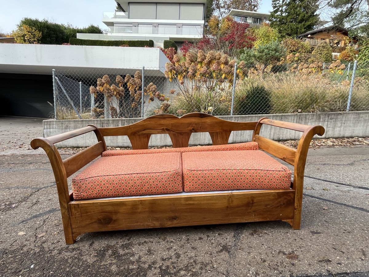 Canapé bois (Gebraucht) in Jongny für CHF 100 – nur Abholung auf ...