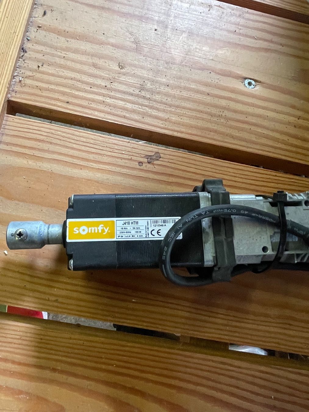 Somfy J418 HTM StorenMotor Neuware Seltenheit Stas 3 (Neu und ...