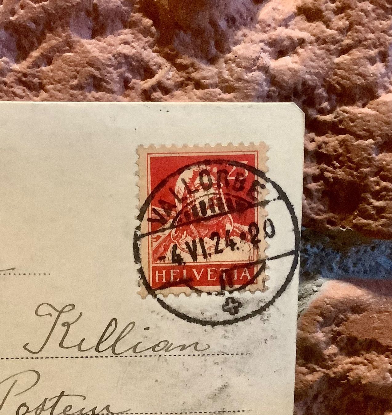 1924 - LAC JOUX & BRENET vus du Sommet de la Dent de Vaution (Gebraucht ...